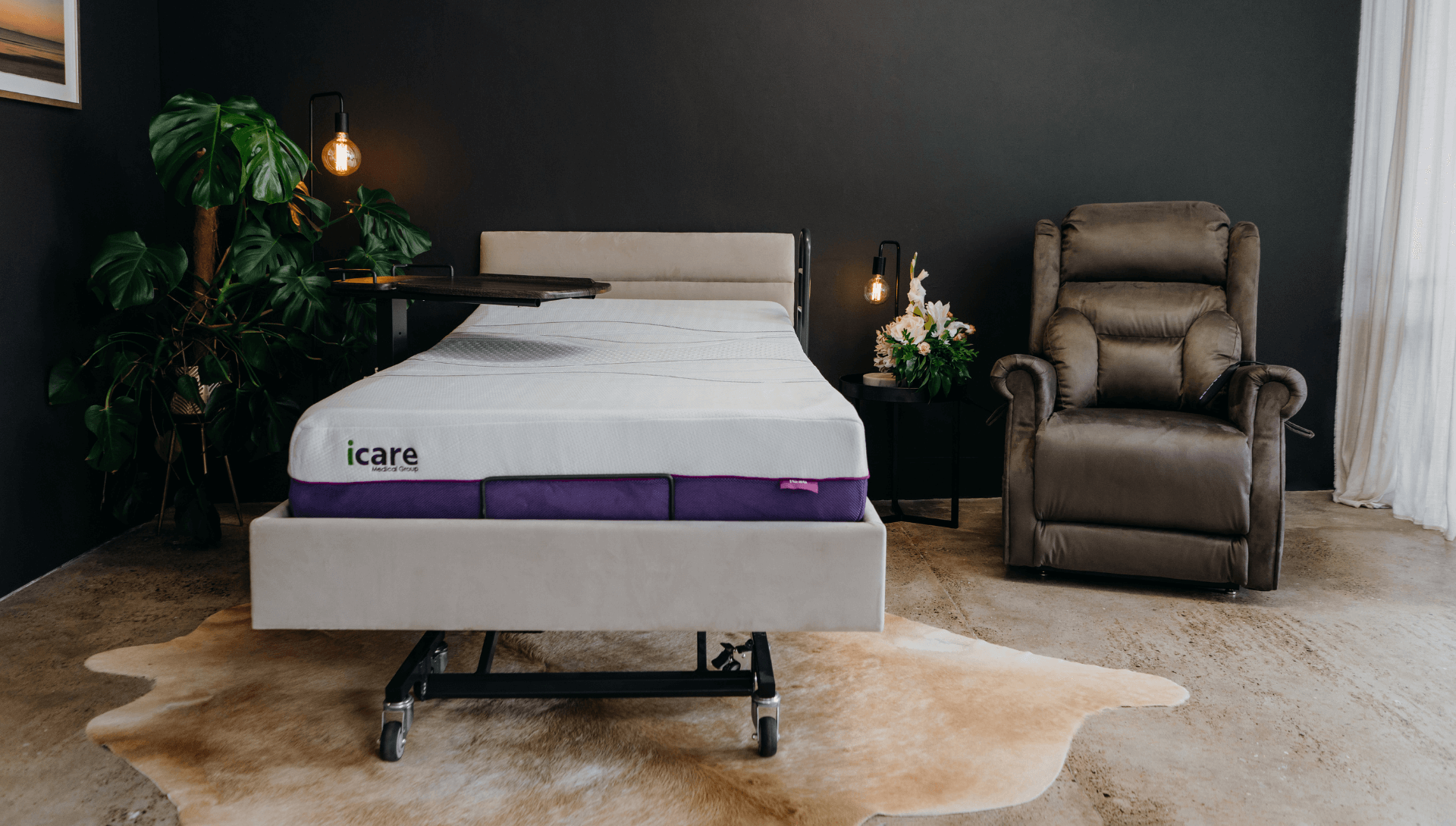 Homecare Beds - Fully Electric Adjustable | Icare Medical Group
